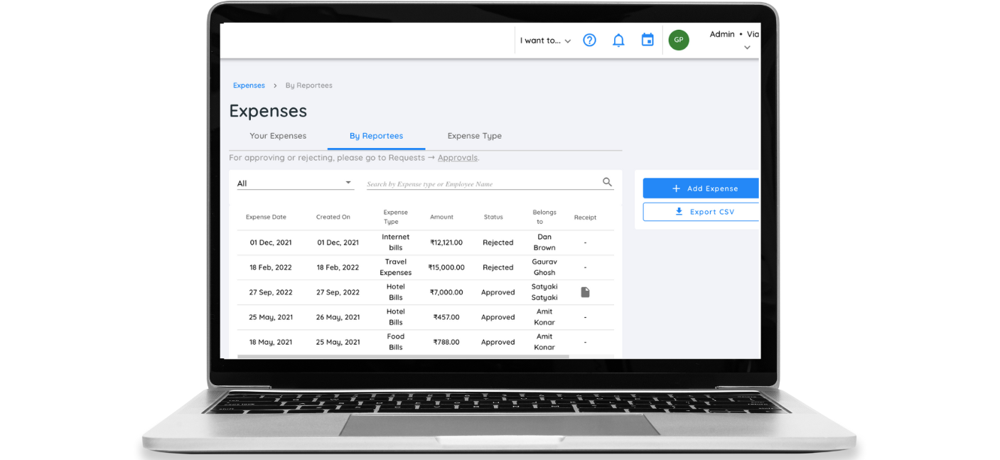 Expense reimbursement software