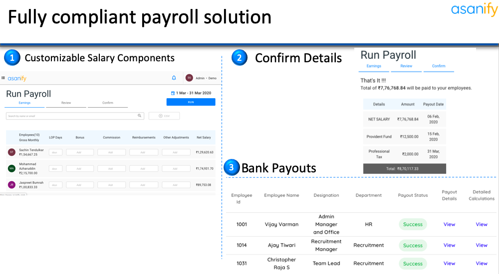 India Payroll Software | Asanify