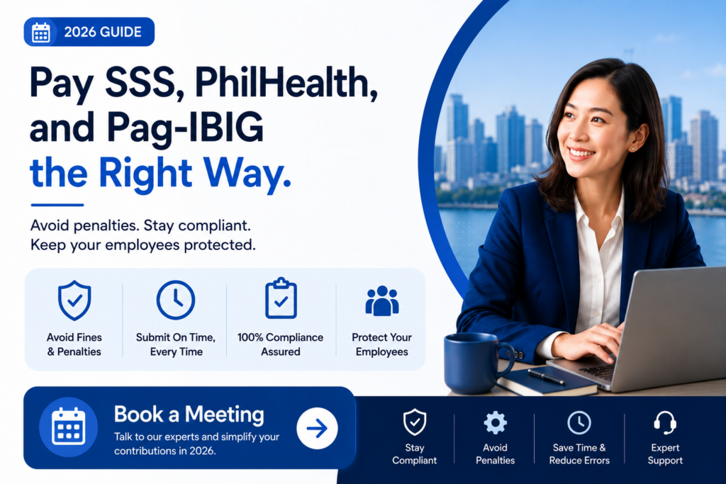 How to Pay SSS, PhilHealth & Pag-IBIG in Philippines (2026)